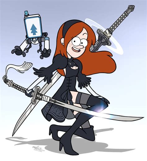 C Gravity Falls Style Wendy Corduroy As 2b By Mast3r Rainb0w On Deviantart