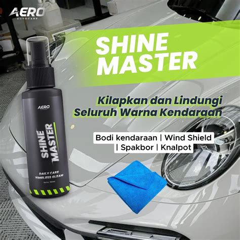 BELI 1 GRATIS 1 AERO SHINE MASTER Pengkilap Body Motor Dan Mobil