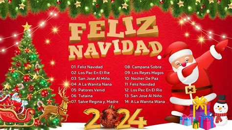 LAS 50 MEJORES CANCIONES NAVIDEÑAS 2024 GRANDES CANCIONES NAVIDEÑAS