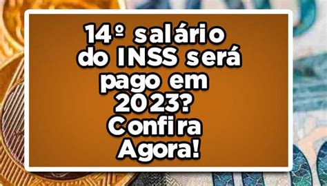 Sal Rio Do Inss Ser Pago Em Confira J