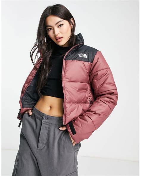 The North Face Saikuru Cropped Puffer Jacket Lyst