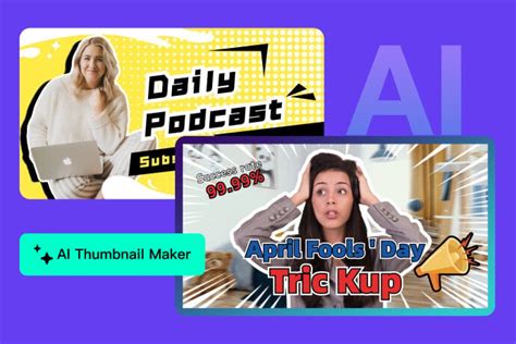 Free Online Ai Thumbnail Maker Create Stunning Thumbnails