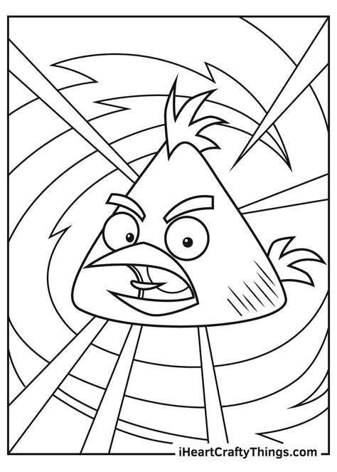 Desenho Angry Birds Para Colorir
