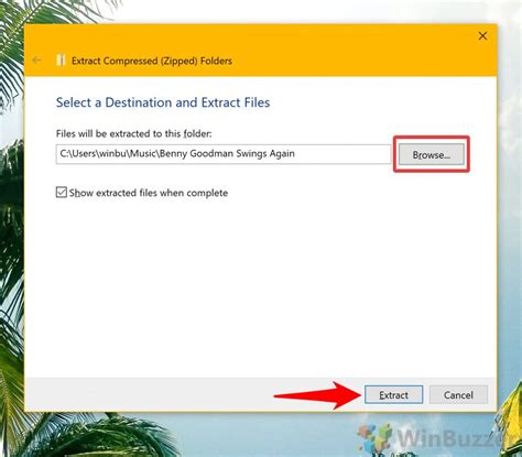 How To Zip Or Unzip A File Or Folder On Windows Winbuzzer