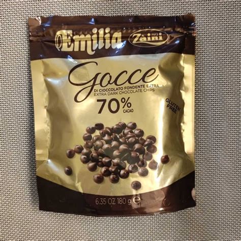 Emilia Gocce Di Cioccolato Fondente Extra 70 Cacao Review Abillion