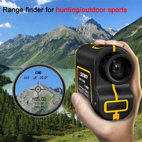 Sndway New Launch Laser Range Finder 6x Telescope Laser Distance Meter