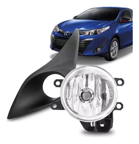 Faro Niebla Y Bisel Toyota Yaris 2018 2019 2020 L Chofer Envío gratis