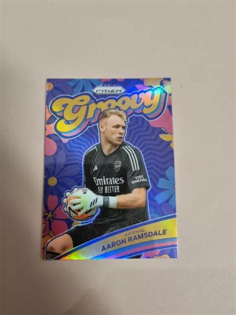 PANINI PRIZM PREMIER League 23 24 Aaron Ramsdale Arsenal Groovy EUR 12