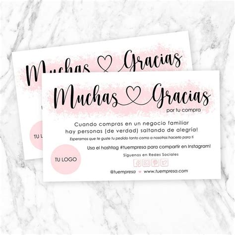 Pin De Maca En IG Tarjetas De Agradecimiento Imprimibles Tarjetas De