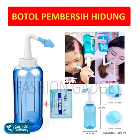 Jual Bonus X Garam Nasal Botol Nasal Wash Ml Alat Cuci Hidung