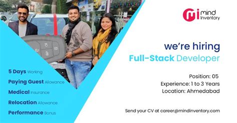 we are hiring full stack developers