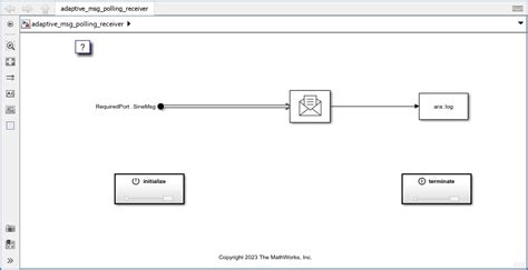 event communication between autosar adaptive applications using message polling matlab