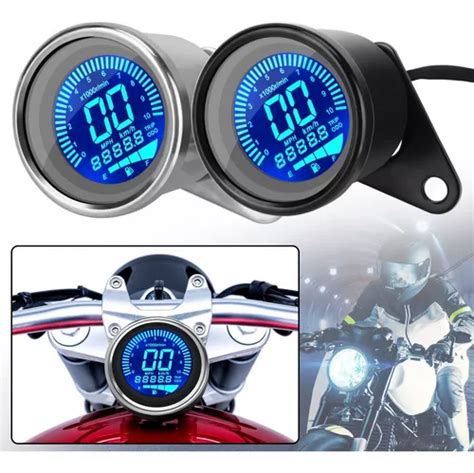 Tacometro Moto Universal Lcd Digital MercadoLibre