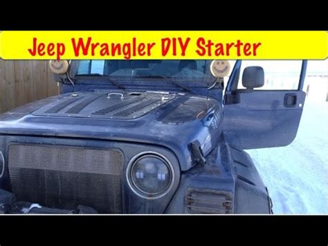 Jeep Wrangler Starter Location