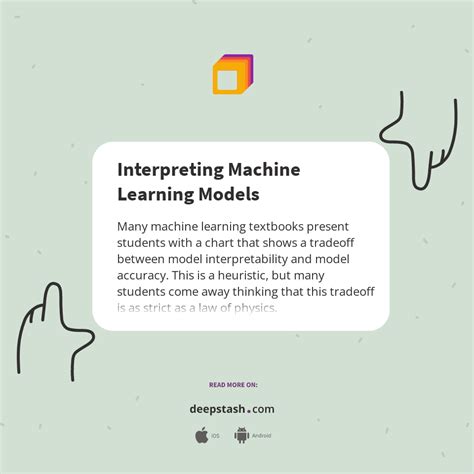 interpreting machine learning models deepstash