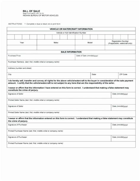 Free Printable Florida Firearm Bill Of Sale
