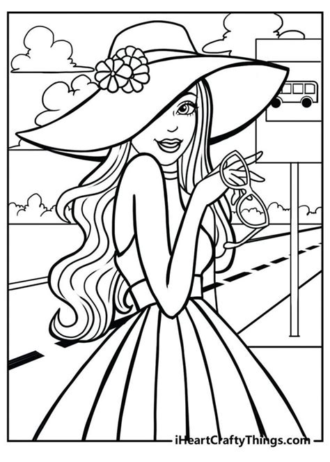 All New Beautiful Barbie Coloring Pages Barbie Coloring Pages Barbie