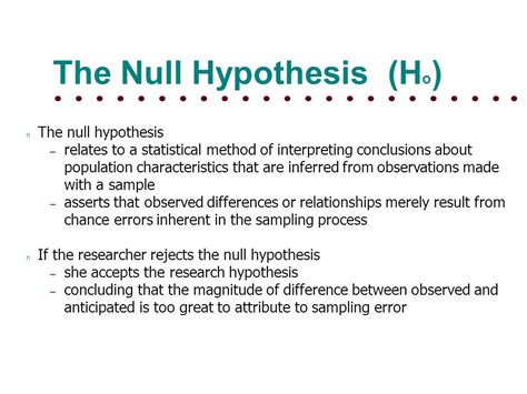 null hypothesis definition formula significance examples 46 off