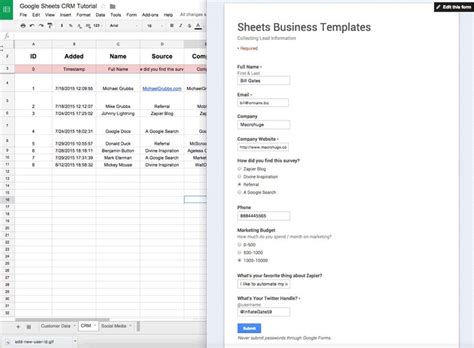 How To Create A Customizable Crm With Google Sheets Zapier