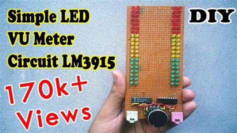 Lm3915 Vu Meter Circuit Diagram
