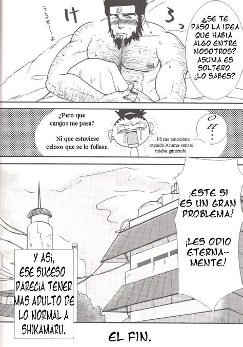 Post Asuma Sarutobi Comic Ibiki Morino Meguro Naruto Shikamaru