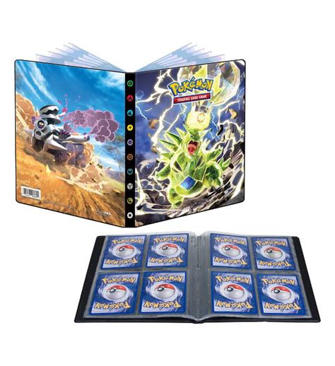 Pokemon Ultra Pro 4 Pocket Portfolio Scarlet Violet Obsidian Flames