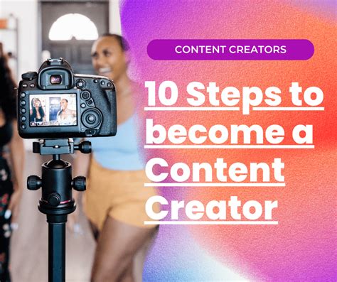 Creasquare 10 Steps To Become A Content Creator