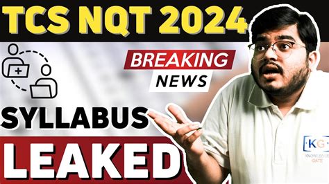 Tcs Nqt Preparation Tcs Nqt Leaked Syllabus Tcs Nqt Roadmap