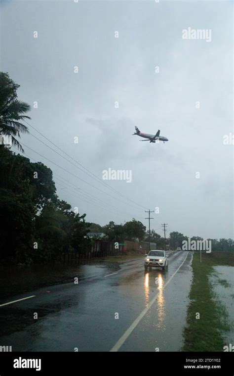 December 15 2023 Cairns Queensland Australia A Jetstar Airlines