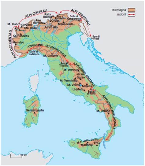 Semplicemente Cartina Fisica Alpi Idee Cartina Geografica Mondo