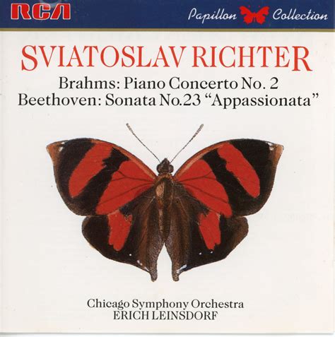 Release Brahms Piano Concerto No Beethoven Sonata No By