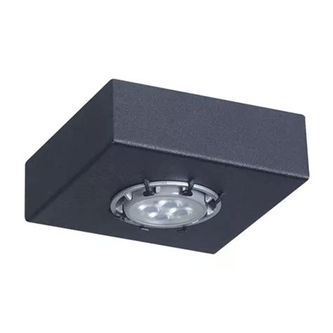 Lumin Ria Aplique Led De Teto Ferrolux P B T P N T Cor Preto V