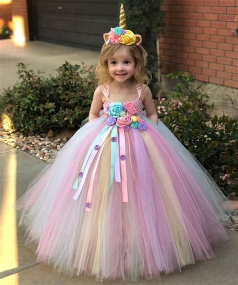 Venta Los Vestidos De Unicornio En Stock