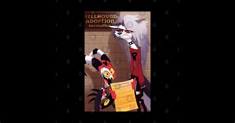 Loonas Adoption Day Helluva Boss Sticker Teepublic
