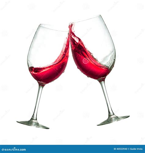 Red And White Wine Toast