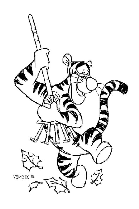 Dessin Tigrou 31 Coloriages à Imprimer