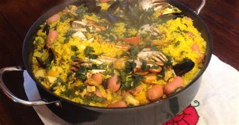 Paella De Pollo Cerdo Y Chorizo 45 Recetas Caseras Cookpad
