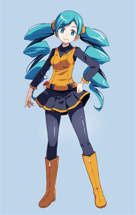 Ace Trainer Pokemon And 1 More Drawn By Tsukishiro Saika Danbooru