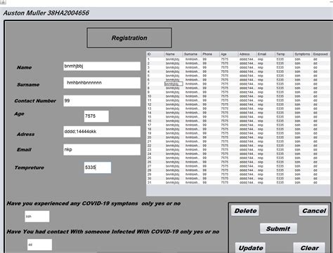 Solved What Happening When I Update MYSQL Data In The Jframe Java