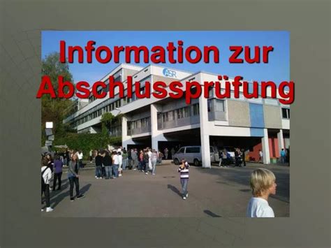 Ppt Information Zur Abschlusspr Fung Powerpoint Presentation Free