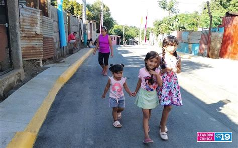Alcaldía de Managua entregó calles nuevas en el barrio Hialeah
