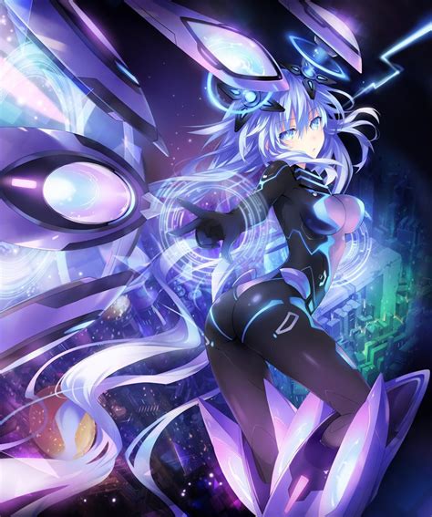 Purple Heart And Next Purple Neptune And 1 More Drawn By Tsunako