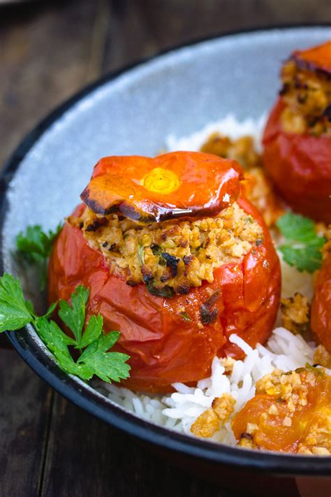 Tomates Farcies Sans Viande Vegan