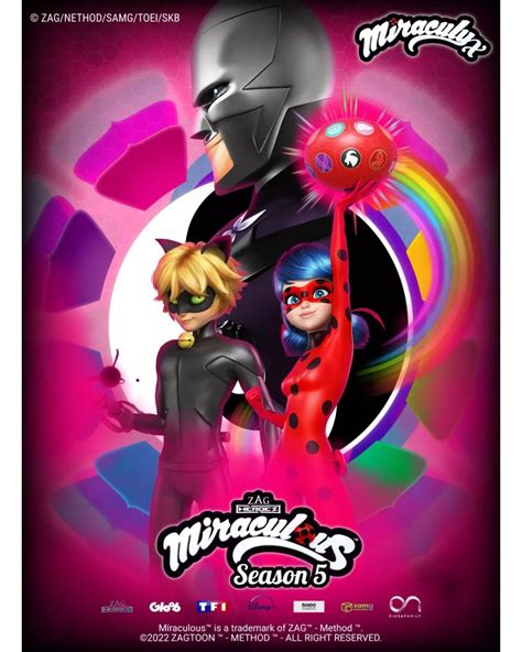 Adrien Y Marinette Hawk Moth Magical Girl Season 4 Miraculous