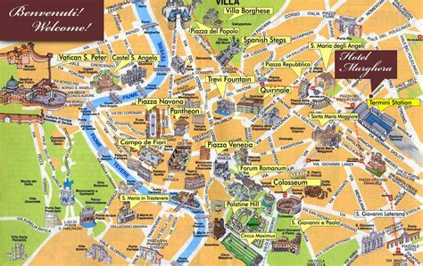 Printable Map Of Rome