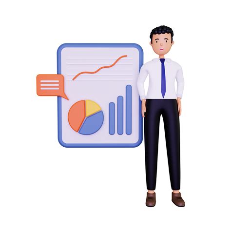 D Data Analysis Illustration Png