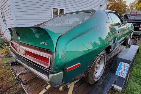 1971 AMC Javelin AMX 5 Barn Finds