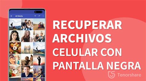 C Mo Recuperar Archivos De Celular Con Pantalla Negra Youtube