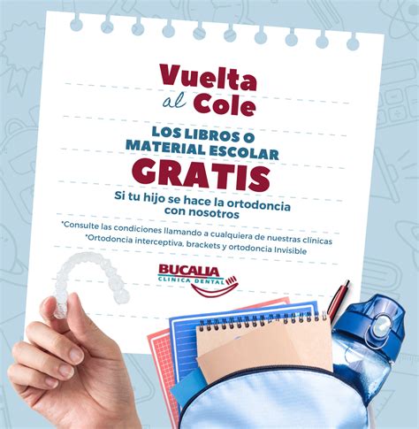 Promo Vuelta Al Cole Clinica Dental Bucalia