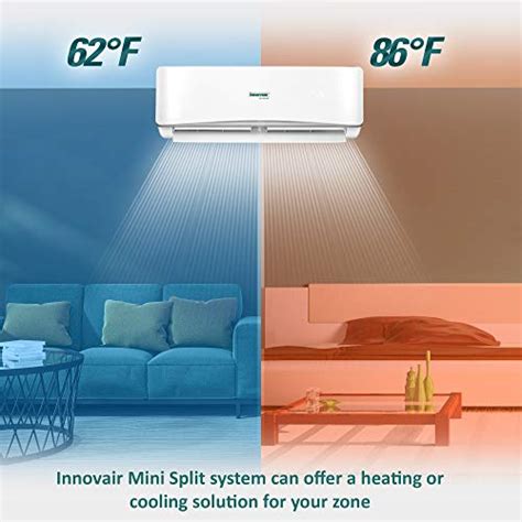 Innovair Air Conditioner Inverter Ductless Wall Mount Mini Split System